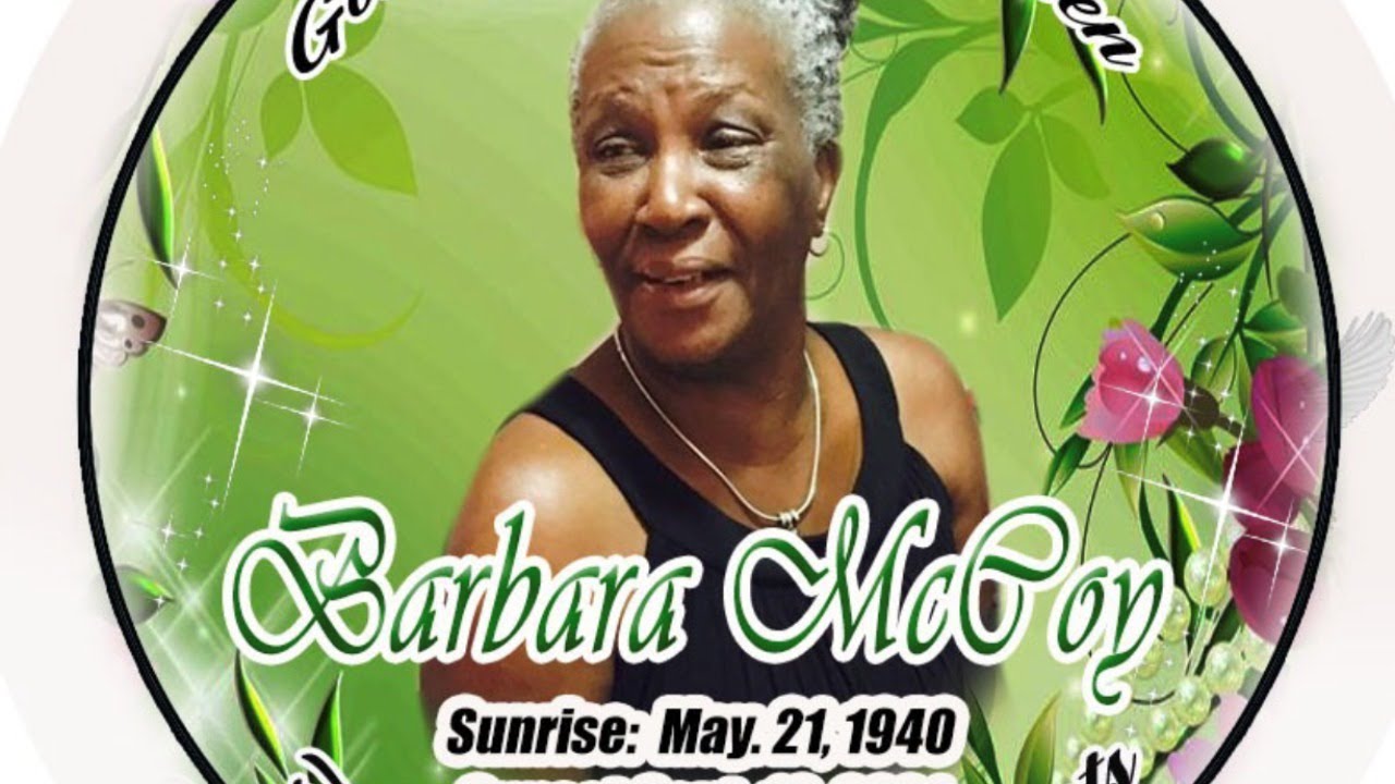Barbara McCoy Funeral - YouTube