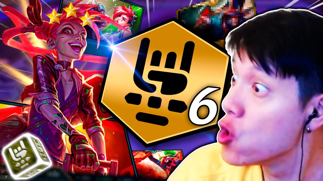 I Played a 6 Punk Jinx Reroll Masterclass! | TFT Set 10 Patch 13.23 ...