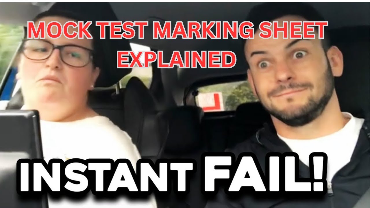 Mock Driving Test. Marks Explained - YouTube