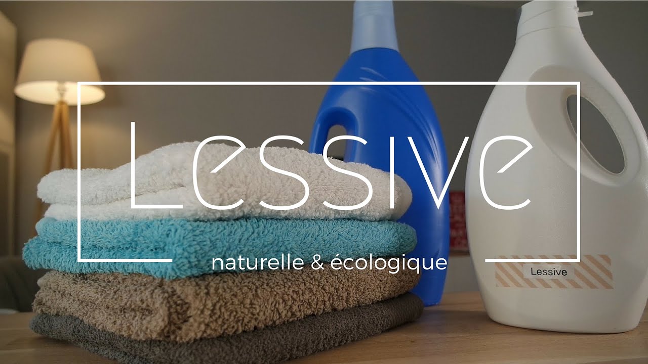 Recette green de lessive maison 100% naturelle & écologique - YouTube