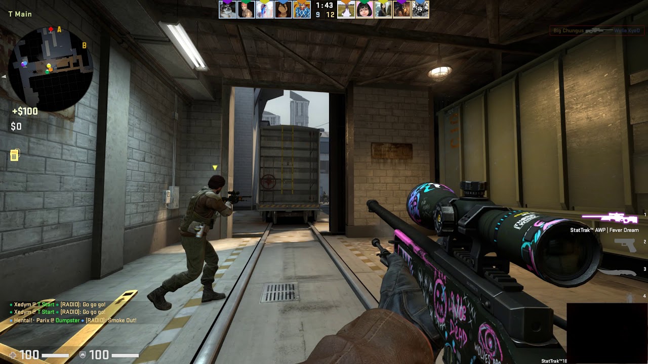 AWP Train 4k - YouTube