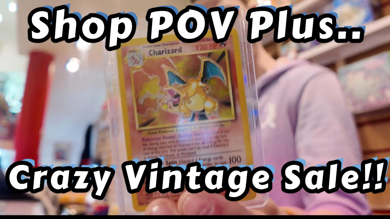 Vintage Vintage Vintage.. Pokémon Shop Visit (Collectors Lounge, Yeovil ...