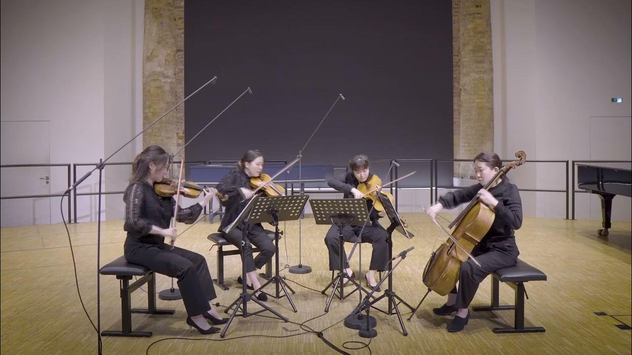 Felix Mendelssohn-Bartholdy String quartet no. 2 in A minor op. 13 (아스트 퀄텟 AST Quartet) - YouTube