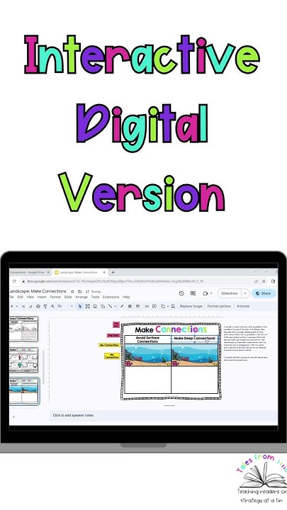 Making Text Connections Anchor Charts and Interactive Notebook Pages ...