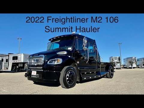 2022 Freightliner M2 106 Summit Hauler - YouTube