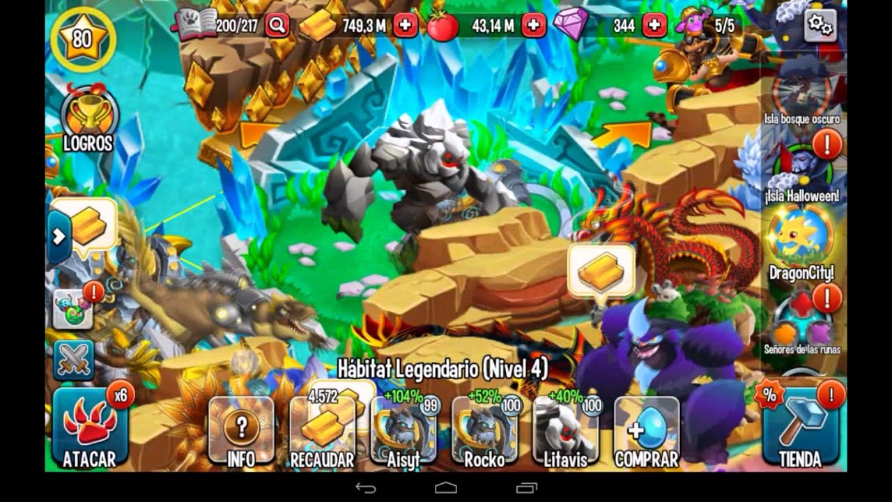 Monster Legends | voltaik 1 - 100 - YouTube