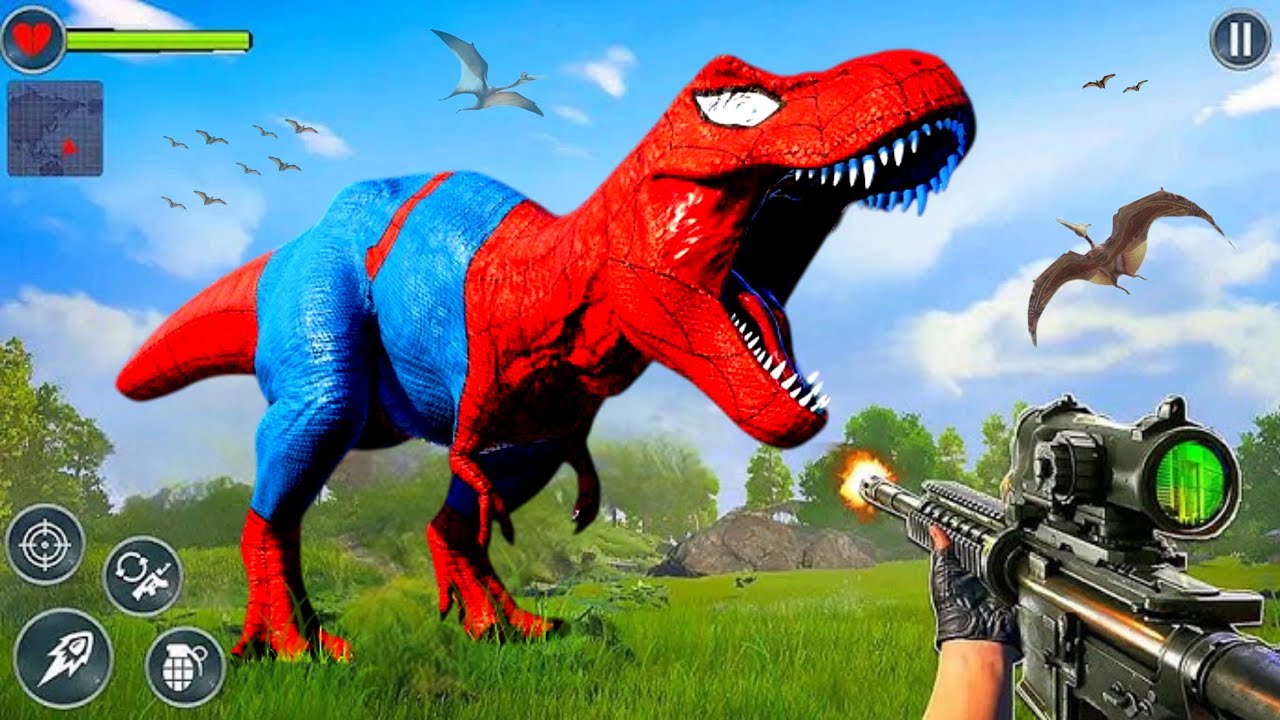 Dino Hunting 3D Shooting Game – Dinosaur Game 3D – Android Gameplay ...