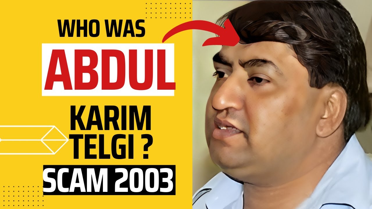 Scam 2003 The Telgi Story Explaind In Hindi | Abdul Karim Telgi ...