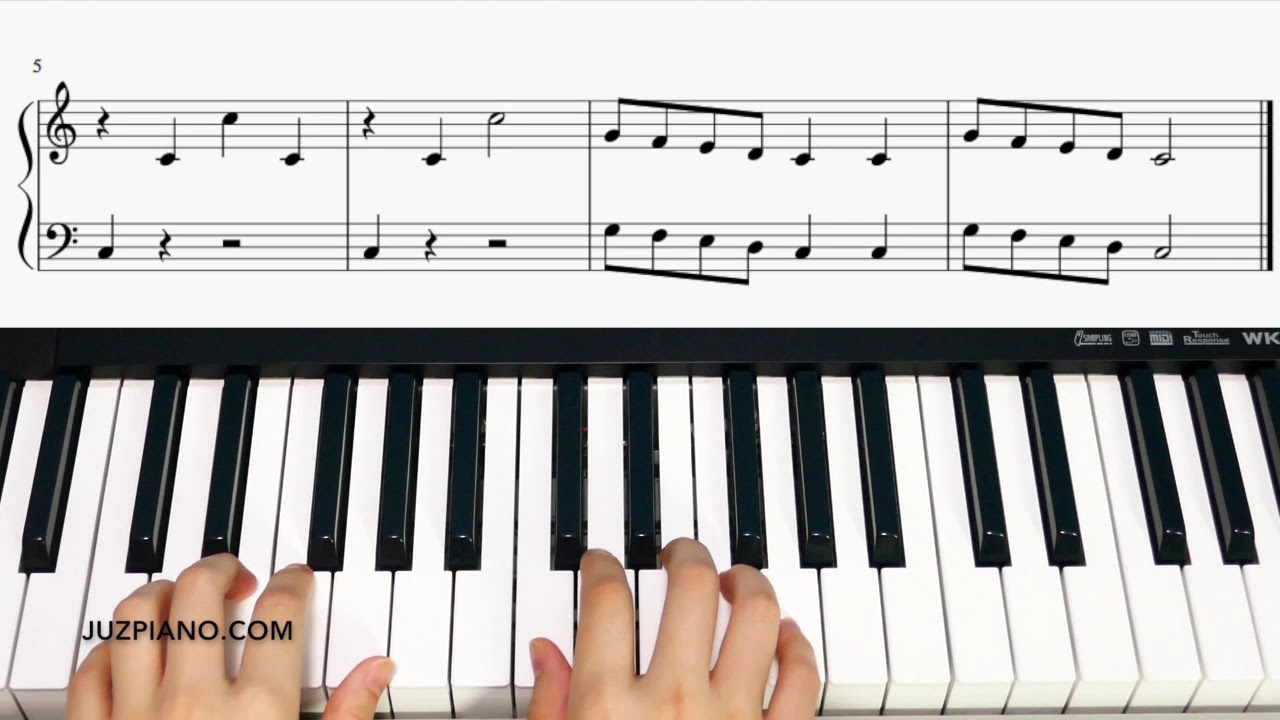 Ladders and Stairs - Piano Lesson Made Easy Level 2 (With Score) - YouTube