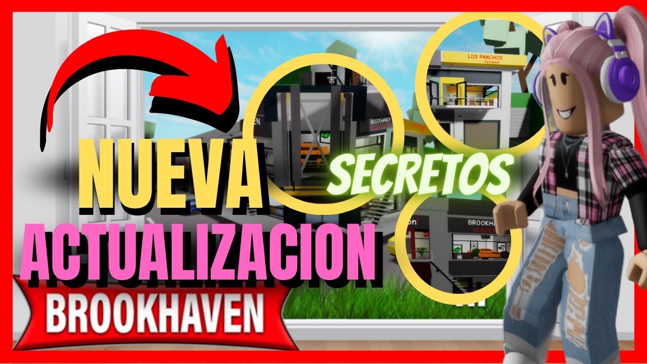 NUEVA ACTUALIZACIÓN de BROOKHAVEN en roblox nuevos secretos de ...