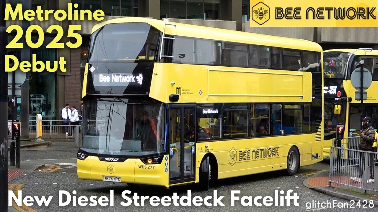 🐝 Metroline Manchester's New Diesel ⛽ Streetdeck Testing for 2025 ...