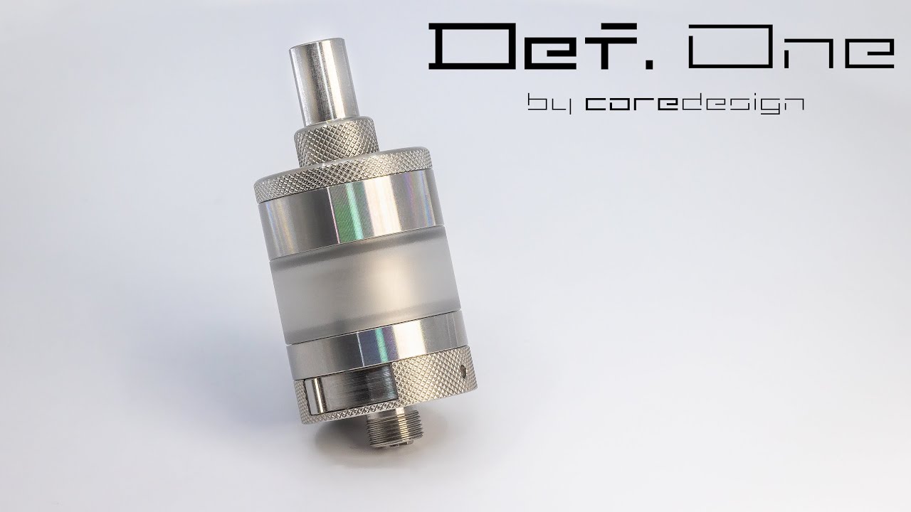 Def.One RTA by Coredesign HOW WE BUILD OUR VAPE STUFF - YouTube