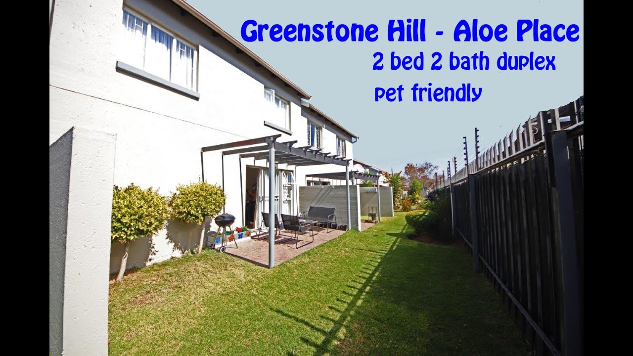 Aloe Place Greenstone Hill 2022 2 bed 2 bath duplex - YouTube