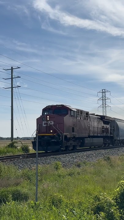 A awesome sounding P3 horn on CP 8145! (5/31/2024) #railway #railfan #cpkc #cp - YouTube