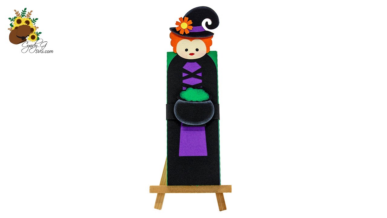 Hazel Candy Wrapper SVG Assembly Tutorial - YouTube