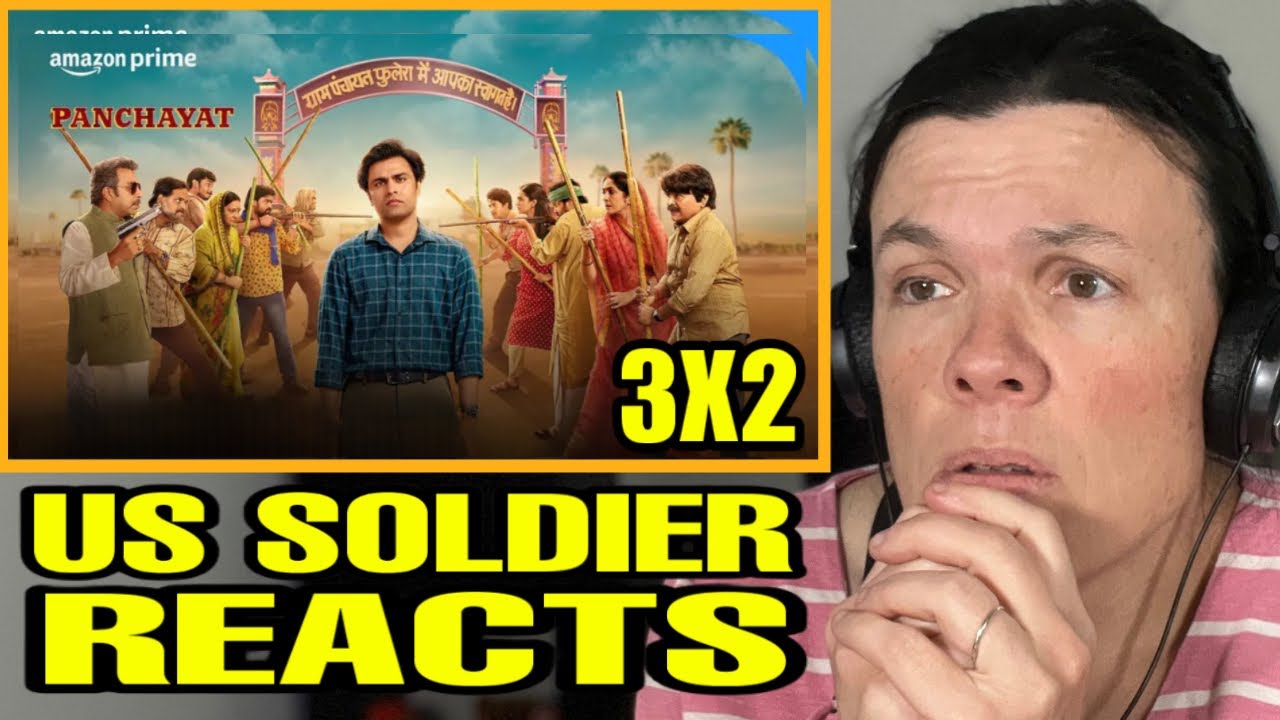 PANCHAYAT 3x2 "Gaddha" (US Soldier Reacts) Jitendra Kumar | Raghuvir ...