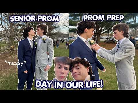 SENIOR PROM... (grwm, prom prep, gay couple goes to prom!)