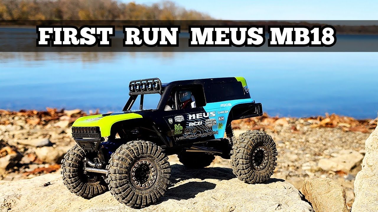 Meus MB18 trx4m first run - YouTube