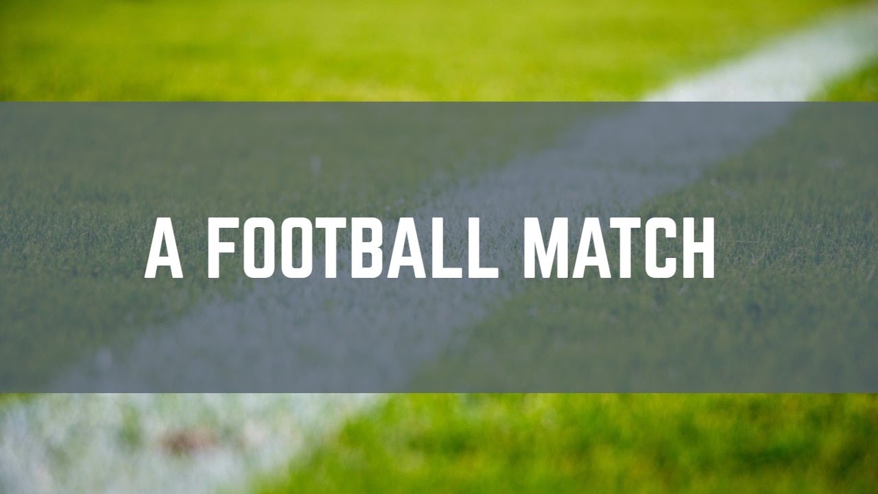 A Football Match - First Person View (GoPro) - YouTube