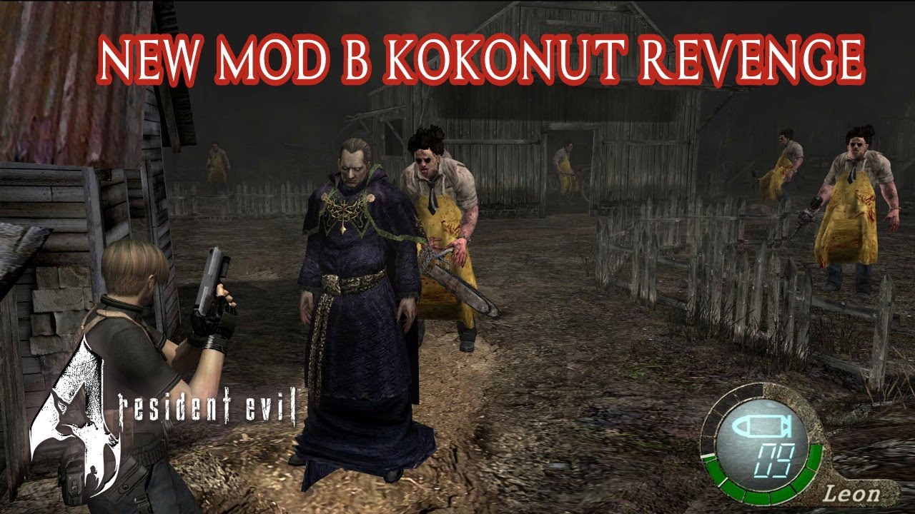 Resident Evil 4 UHD : Mod B Kokonut Revenge New Game Pro #2 - YouTube