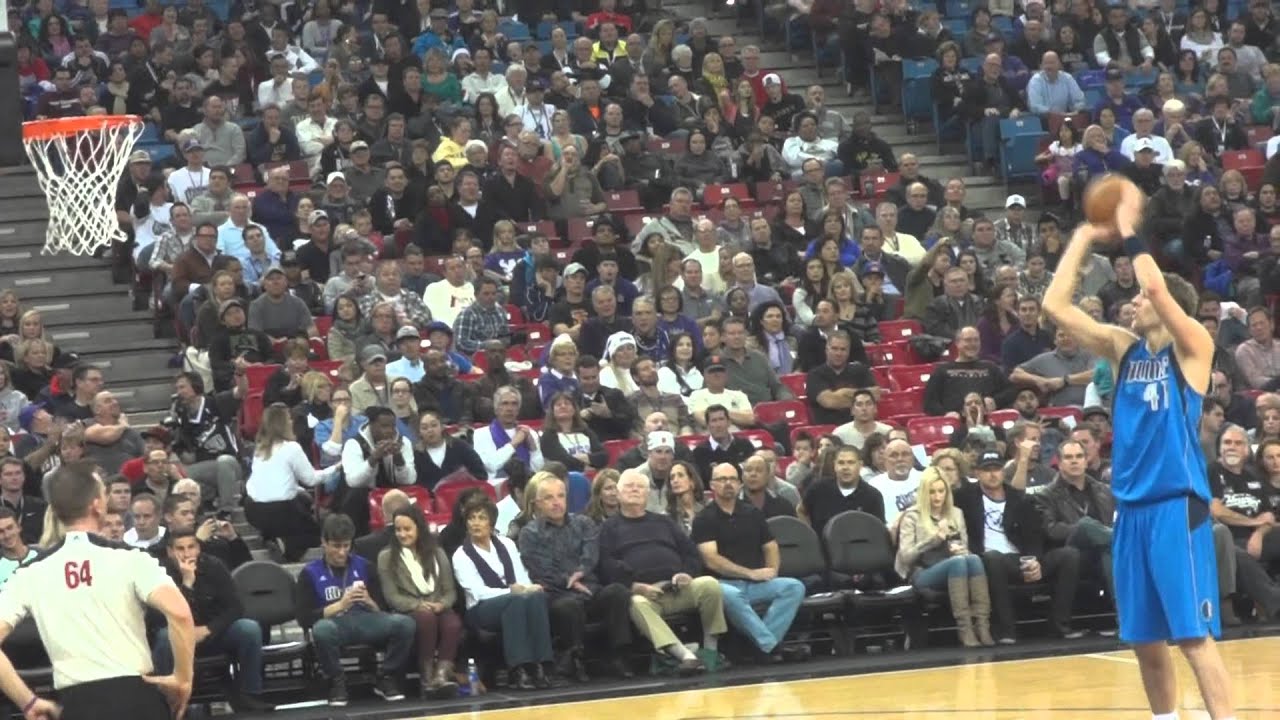 Dirk Nowitzki Free Throw - YouTube