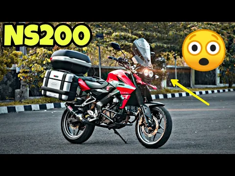 Bajaj Pulsar NS200 Transformed Into Adventure Bike In Stunning Fashion