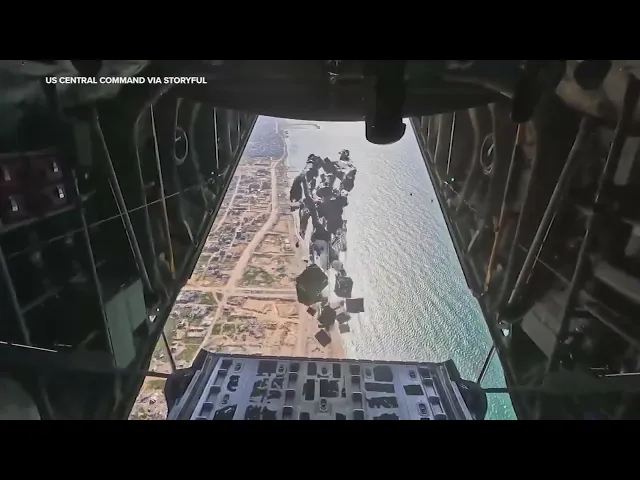 New Jetty Being Built Off Gaza Beach As Maritime Aid Missions Spin Up