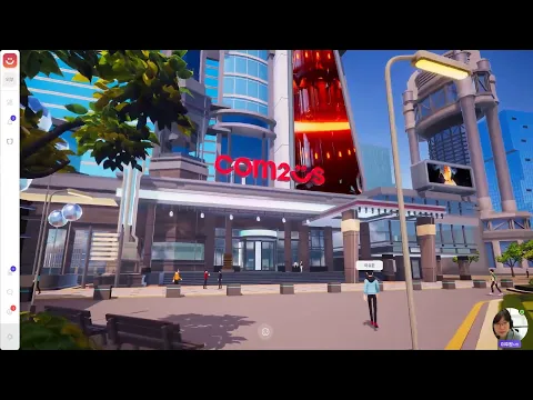 Com2us showcased 'Com2verse', its upcoming metaverse project