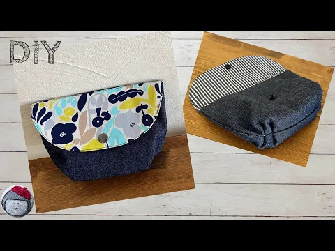 簡単ポーチの作り方 hanaco [handicraft] LanguageA LanguageB