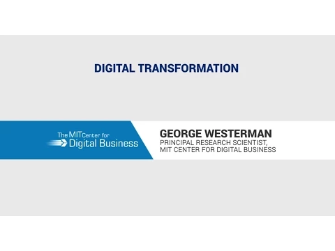 George Westerman - Technology Strategist - Stern Strategy Group