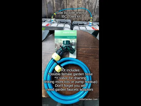 IBC tote side by side linking kit | WillsGarden.com
