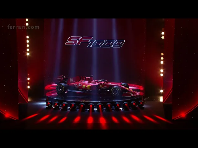 Ferrari SF1000 Celebrates the Scuderia's Upcoming 1,000th F1 Race