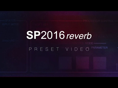 Eventide SP2016 Reverb Plugin [REVIEW] — Pro Audio Files