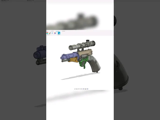 Westar 88 Blaster - 3D Print Files - 3D model by Galactic Armory on Thangs