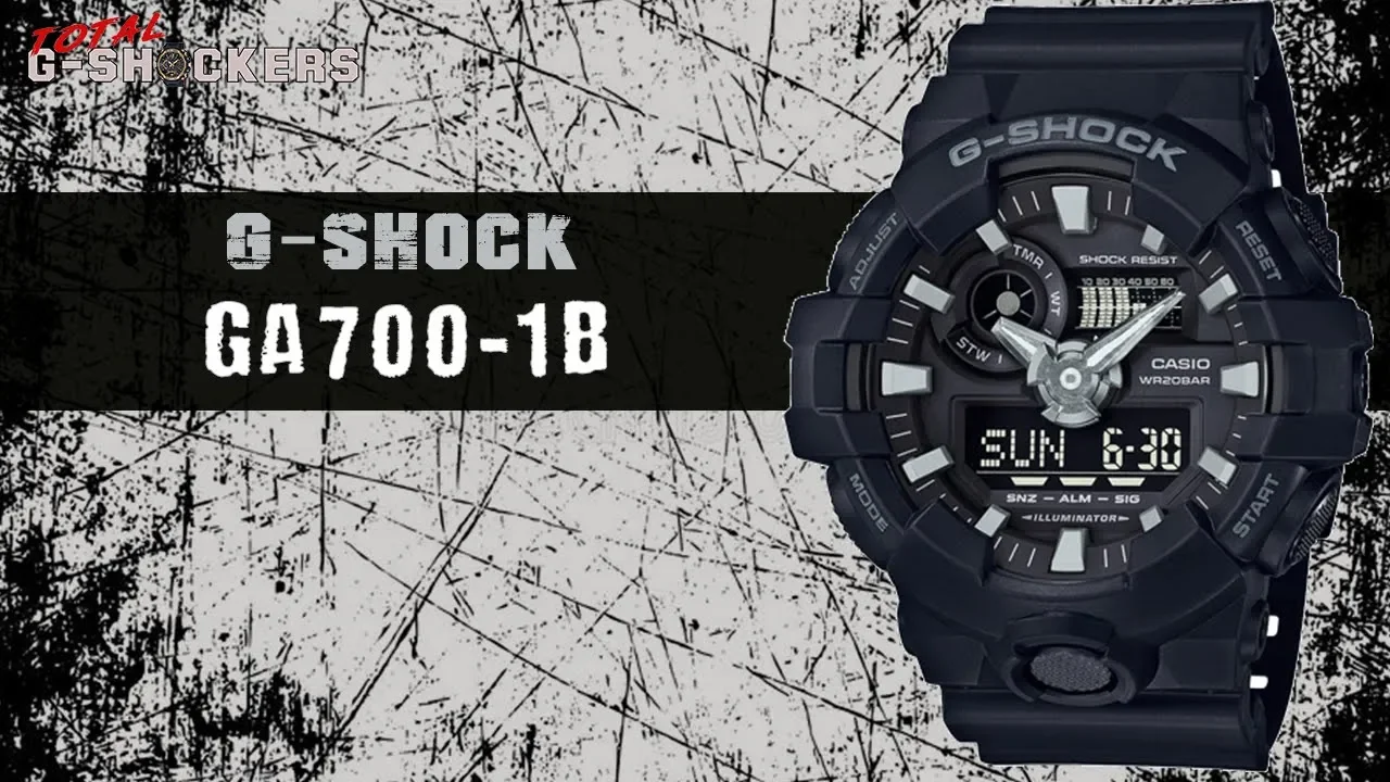 Casio G-SHOCK Analog-Digital GA700-1B | Top 10 Things Watch Review
