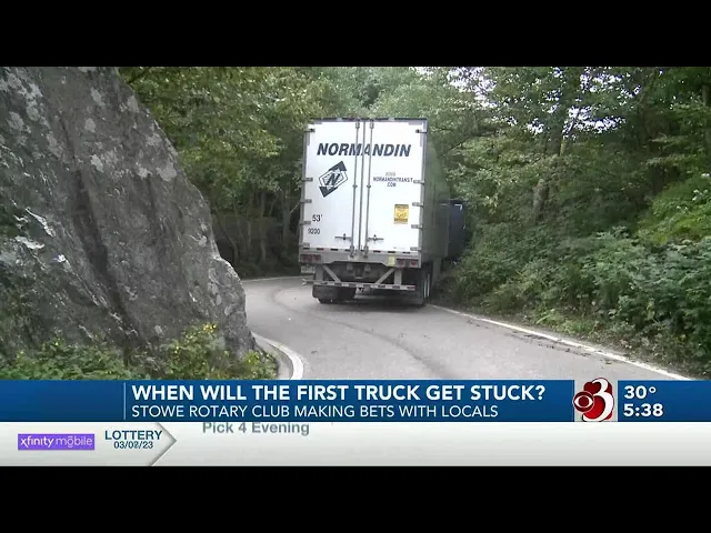 Semi-Trucks Won't Stop Getting Stuck on This Scenic Vermont Road
