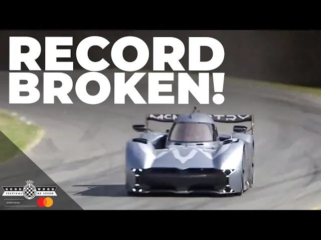 Watch an Electric Fan Car Shatter the Goodwood Hill Climb Record