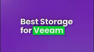 Object storage for Veeam: overview, benefits | Object First