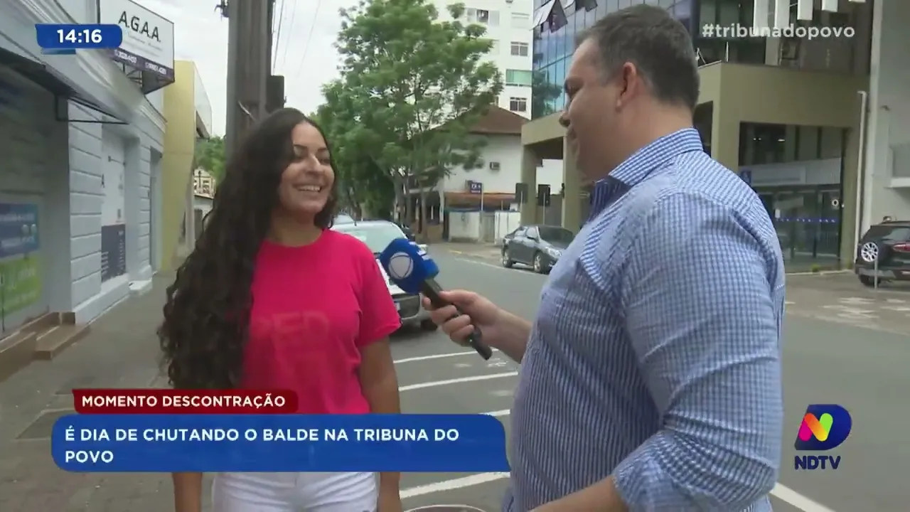 Momento descontração: é dia de Chutando o Balde na Tribuna do Povo