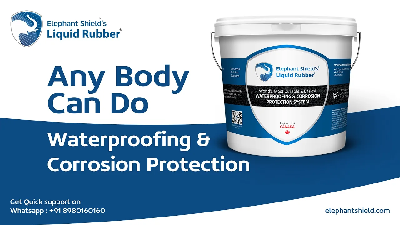 Elephant Shield's Liquid Rubber One Stop Solution for Waterproofing ...