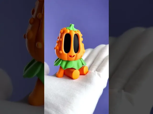 Blob Pumpkins - Mini Modular Articulated Art Toy - 3D model by BlobLab ...
