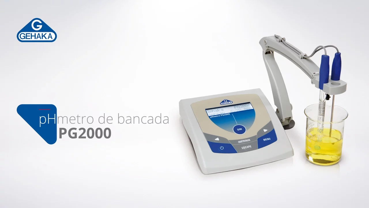 pHmetro de bancada PG2000
