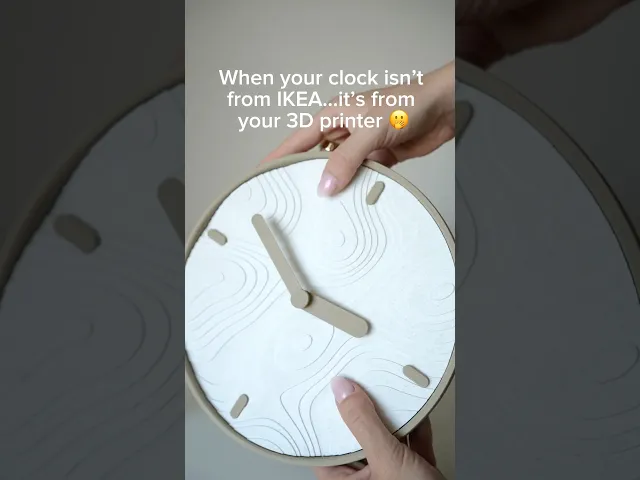 TOPO clock - 3D model by simiu on Thangs