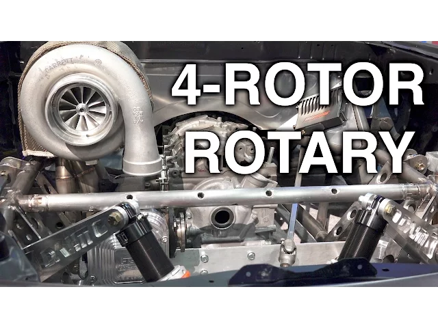 Rob Dahm's Billet Four-Rotor 26B Wankel Engine Is a Flame-Spitting One-Off