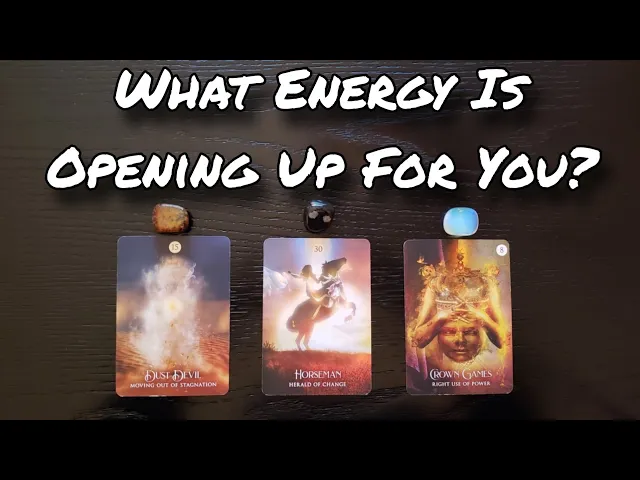 Transcript of 🌟🤲 What Energy Is Opening Up For You Now? Pick A Card ...
