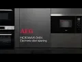 Køb en AEG MBE2658SEB indbygningsmikroovne med prismatch