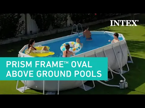 Køb en Prism Frame OVAL Pool Set, 6,1x3,05x1,22m pool online i dag med ...