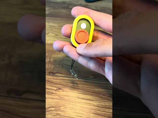 Magnetic Fidget Slider with Keychain, Concave Mini SensoryToy, Quiet ...