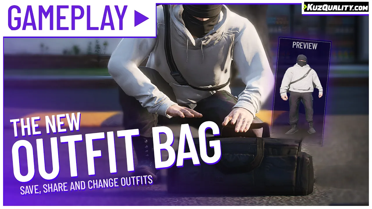 Outfit Bag 2.0 Script for FiveM | KuzQuality