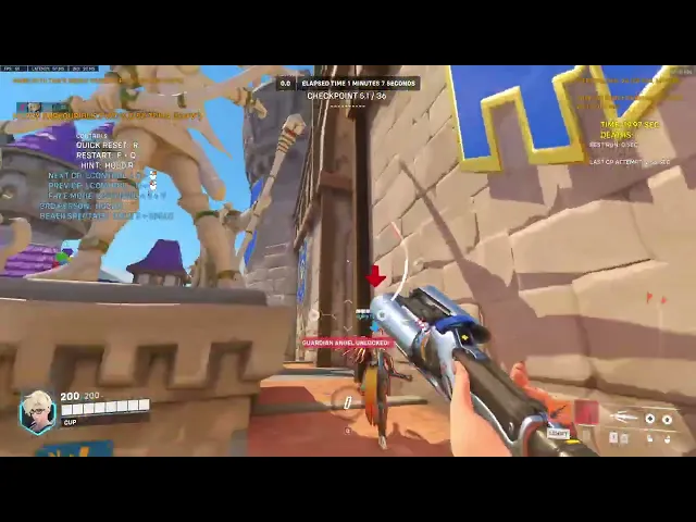 Mercy Parkour Blizzard World | Workshop.codes